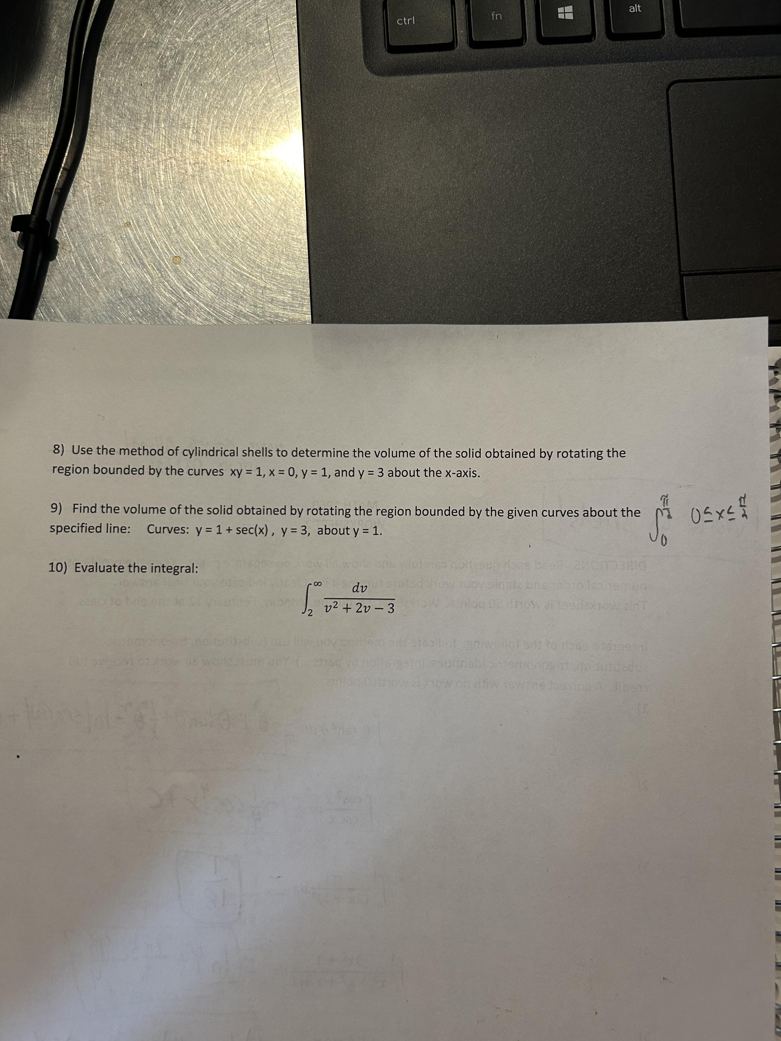 Solved Can someone answer these calc II questions? | Chegg.com