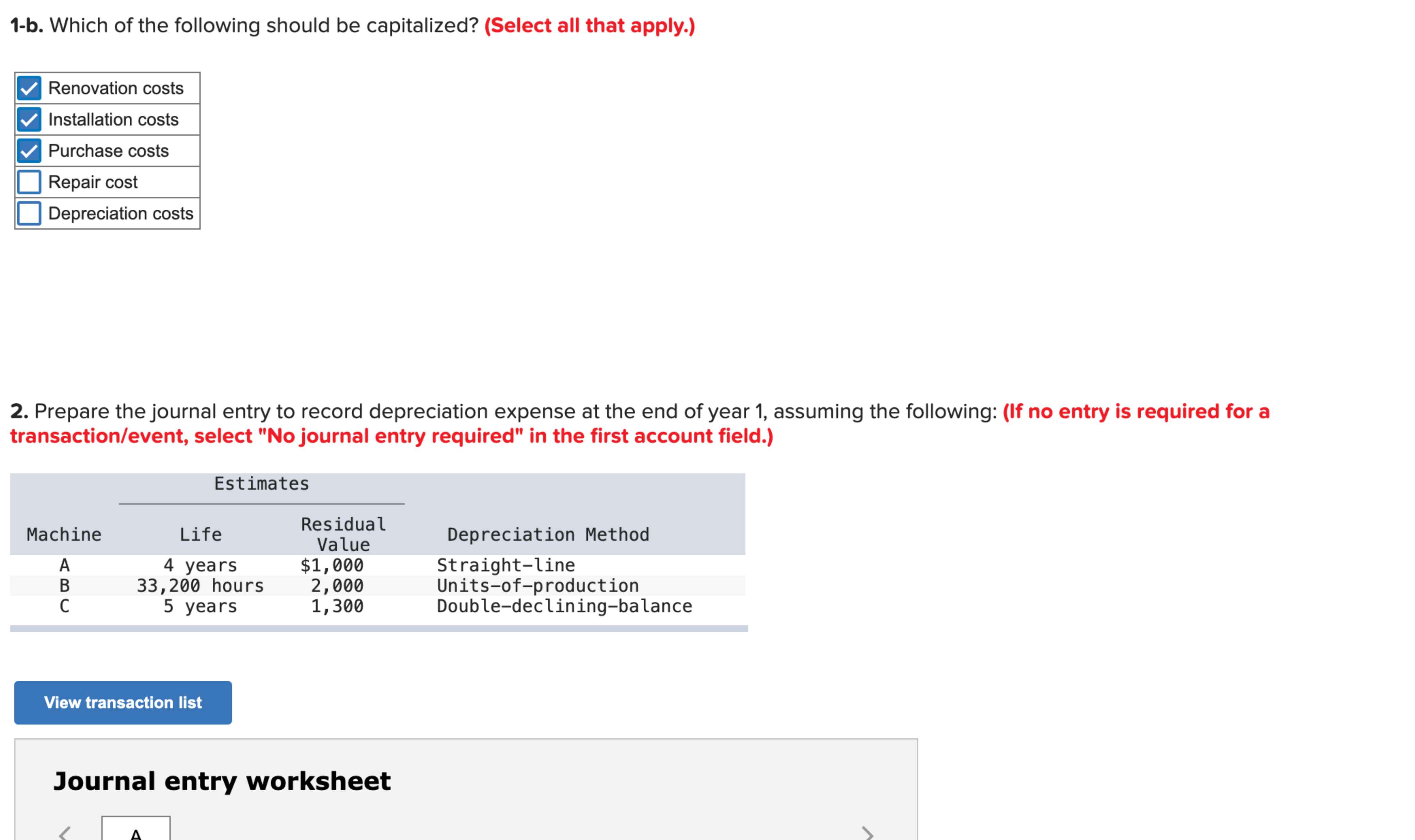 Solved The following transactions and adjusting entries were | Chegg.com