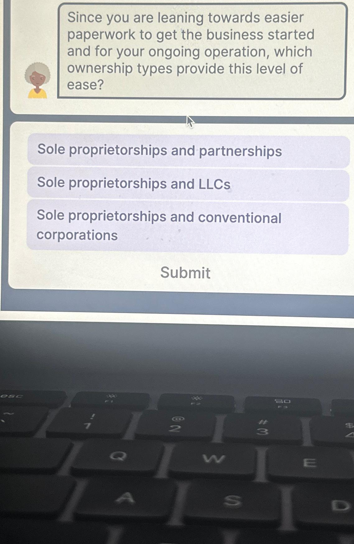 Solved Since you are leaning towards easier paperwork to get | Chegg.com