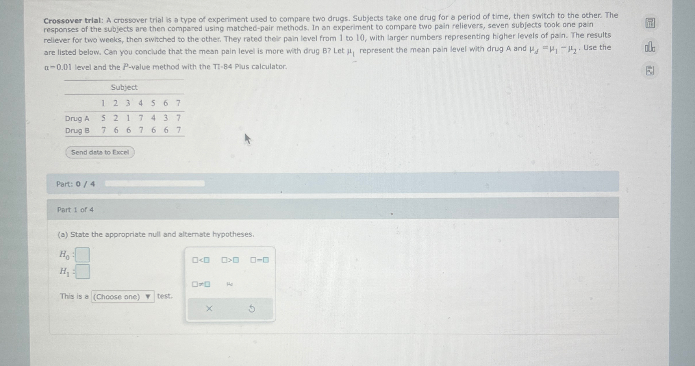Solved Crossover trial: A crossover trial is a type of | Chegg.com