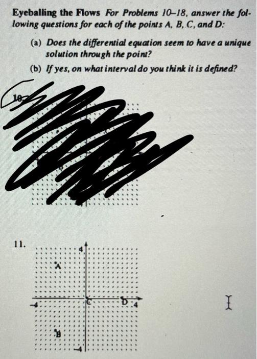 Solved Eyeballing the Flows For Problems 10-18, answer the | Chegg.com