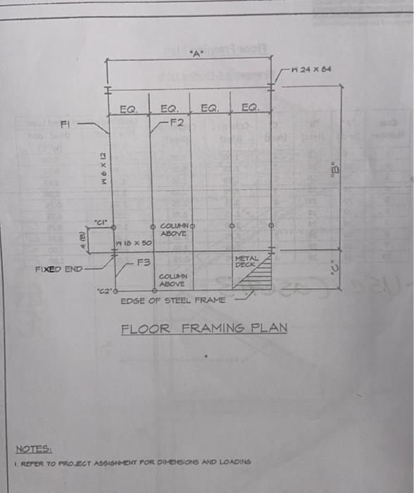 Solved 2) Instructions: a) Floor Framing Plan b) Dimensions | Chegg.com