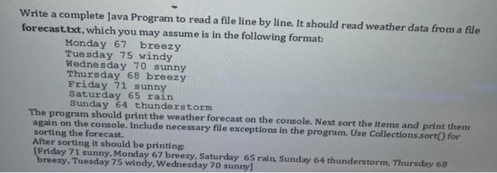 Solved Write a complete Java program to determine the | Chegg.com