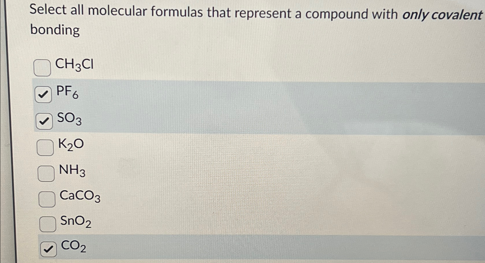 Solved Select all molecular formulas that represent a | Chegg.com