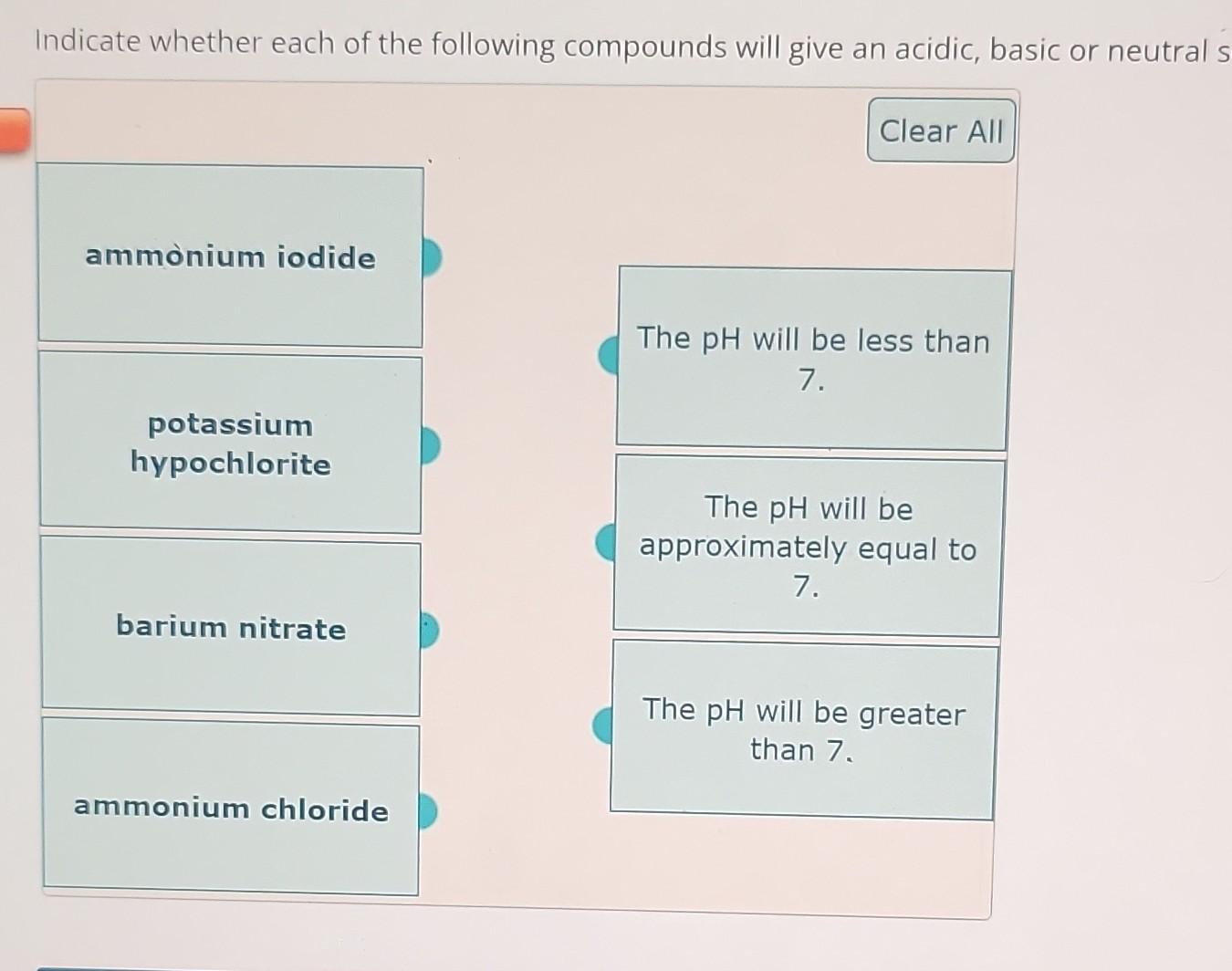 Solved Indicate whether each of the following compounds will | Chegg.com