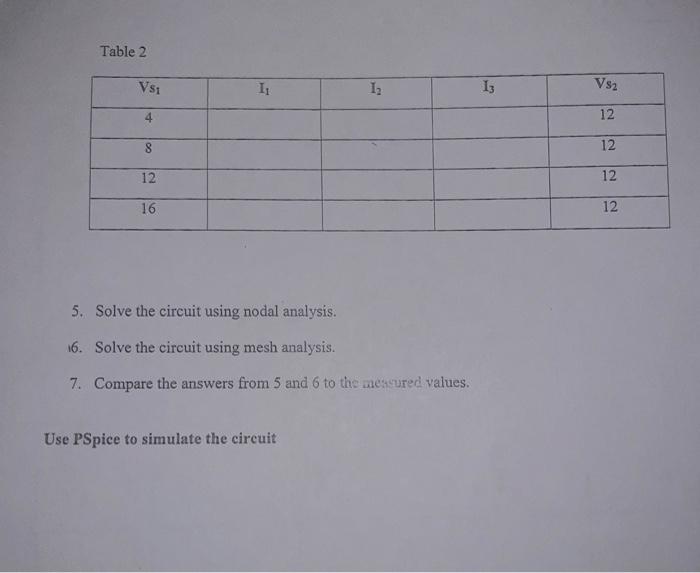 Solved Lab # Mesh and Nodal Analysis Objective: To | Chegg.com