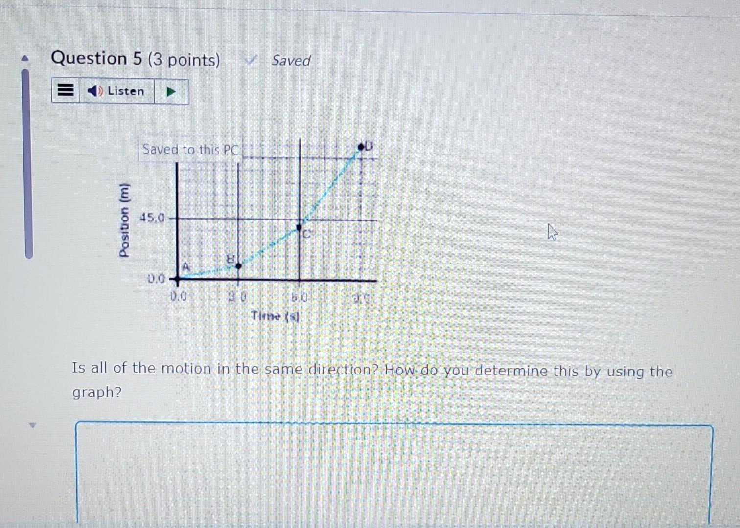 Solved Is all of the motion in the same direction? How do | Chegg.com