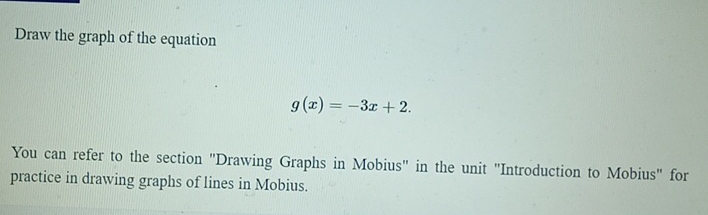 Create a graph of Draw the graph of the | Chegg.com