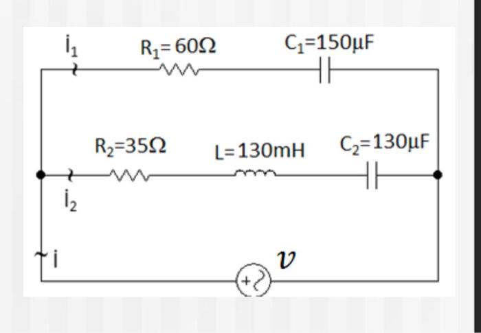 Solved Calculate the branch currents (i1, i2, and i3) and | Chegg.com