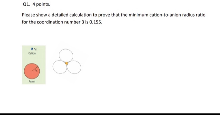 Solved Q1 4 Points Please Show A Detailed Calculation To