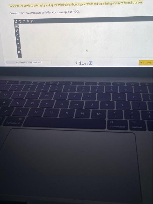 Solved Complete the Lewis structures by adding the missing | Chegg.com