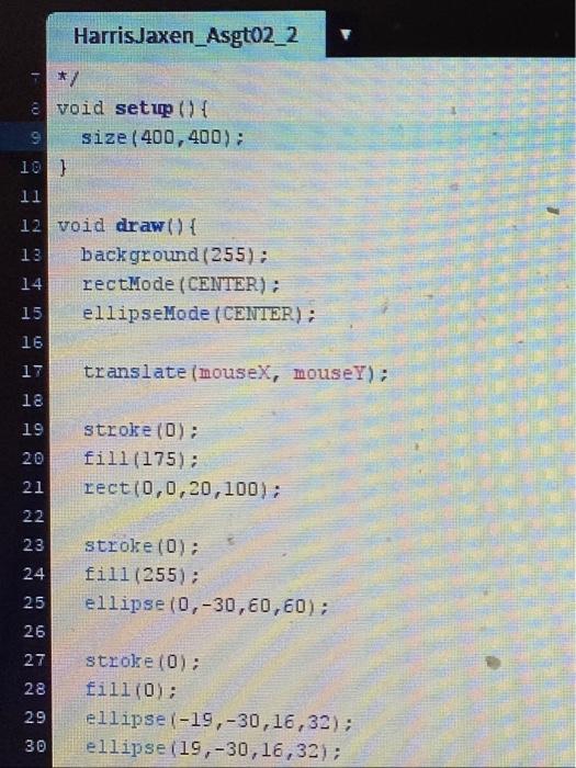 In Processing make the Zoog be controlled by Up, | Chegg.com
