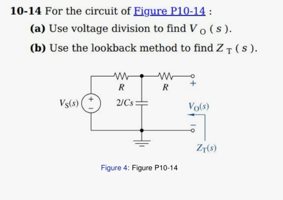Solved 10 14 ﻿for The Circuit Of Figure P10 14 ﻿a ﻿use 