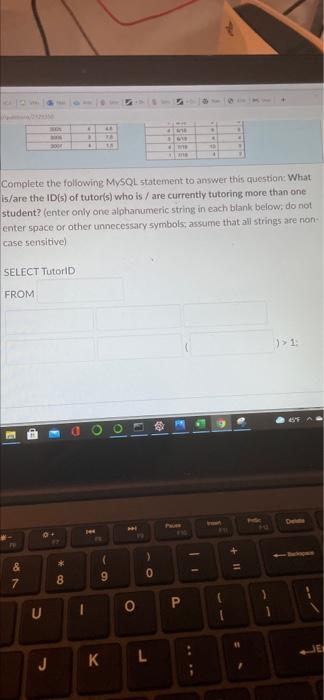 Semic honor codes set by the University, Question 5 | Chegg.com