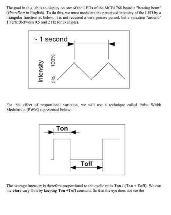 The Ton+Toff period must be sufficiently low to | Chegg.com