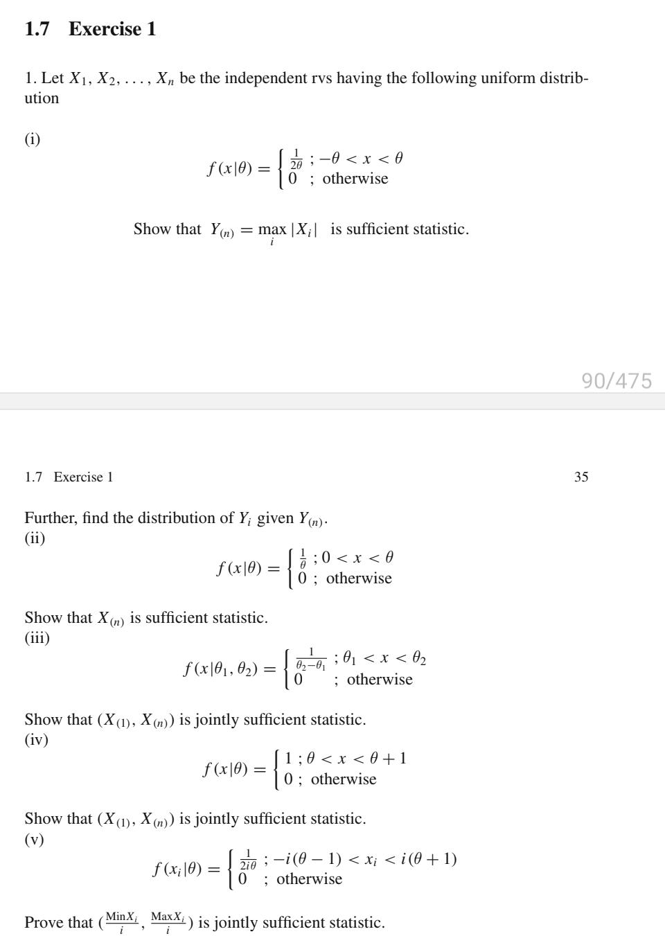 Solved 1.7 Exercise 1Let x1,x2,...,xn be the independent | Chegg.com Solved 1.7 Exercise 1Let x1,x2,...,xn be the independent | Chegg.com