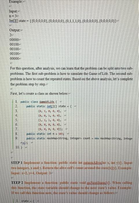 Solved The Game of Life was invented by the British | Chegg.com