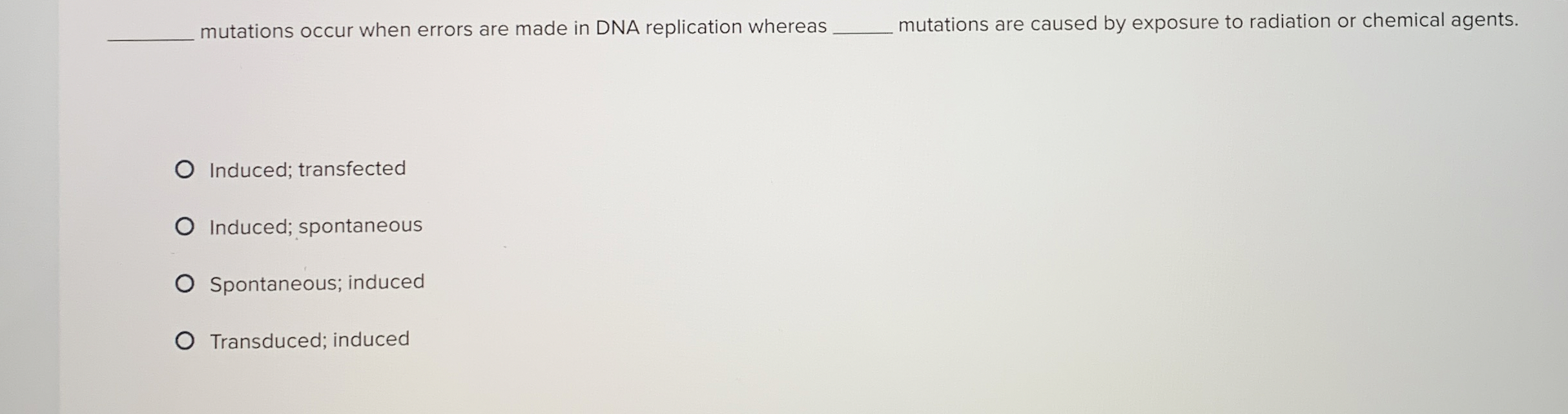 Solved mutations occur when errors are made in DNA | Chegg.com