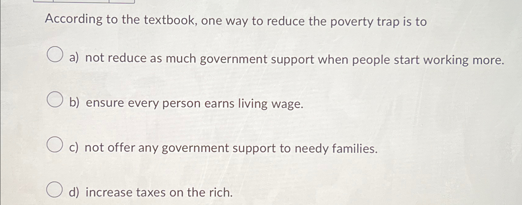 Solved According to the textbook, one way to reduce the | Chegg.com