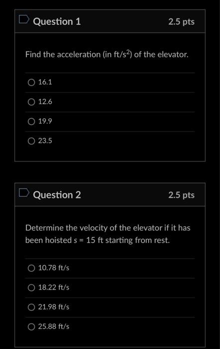 Solved Use the following problem to answer questions 1-4: | Chegg.com