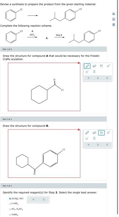 Solved Devise a synthesis to prepare the product from the | Chegg.com