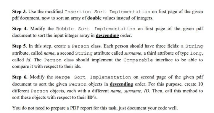 Solved In This Task Of The Assignment You Are Asked To 