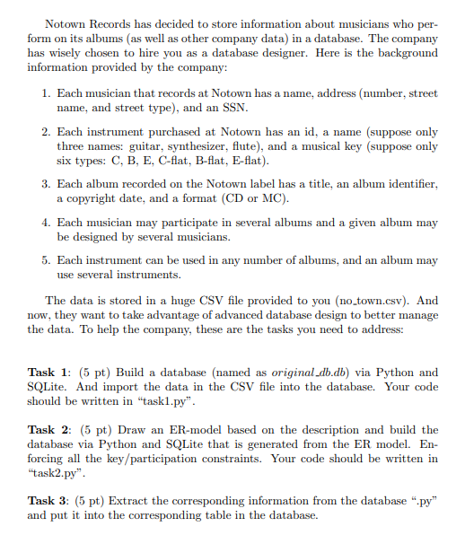 Solved Task 4: (5 ﻿pt) ﻿The company asks you to implement a | Chegg.com