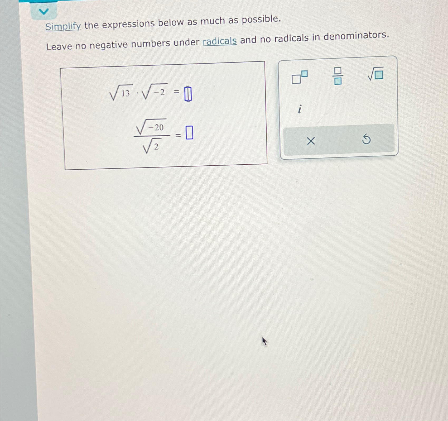 Solved Simplify the expressions below as much as | Chegg.com