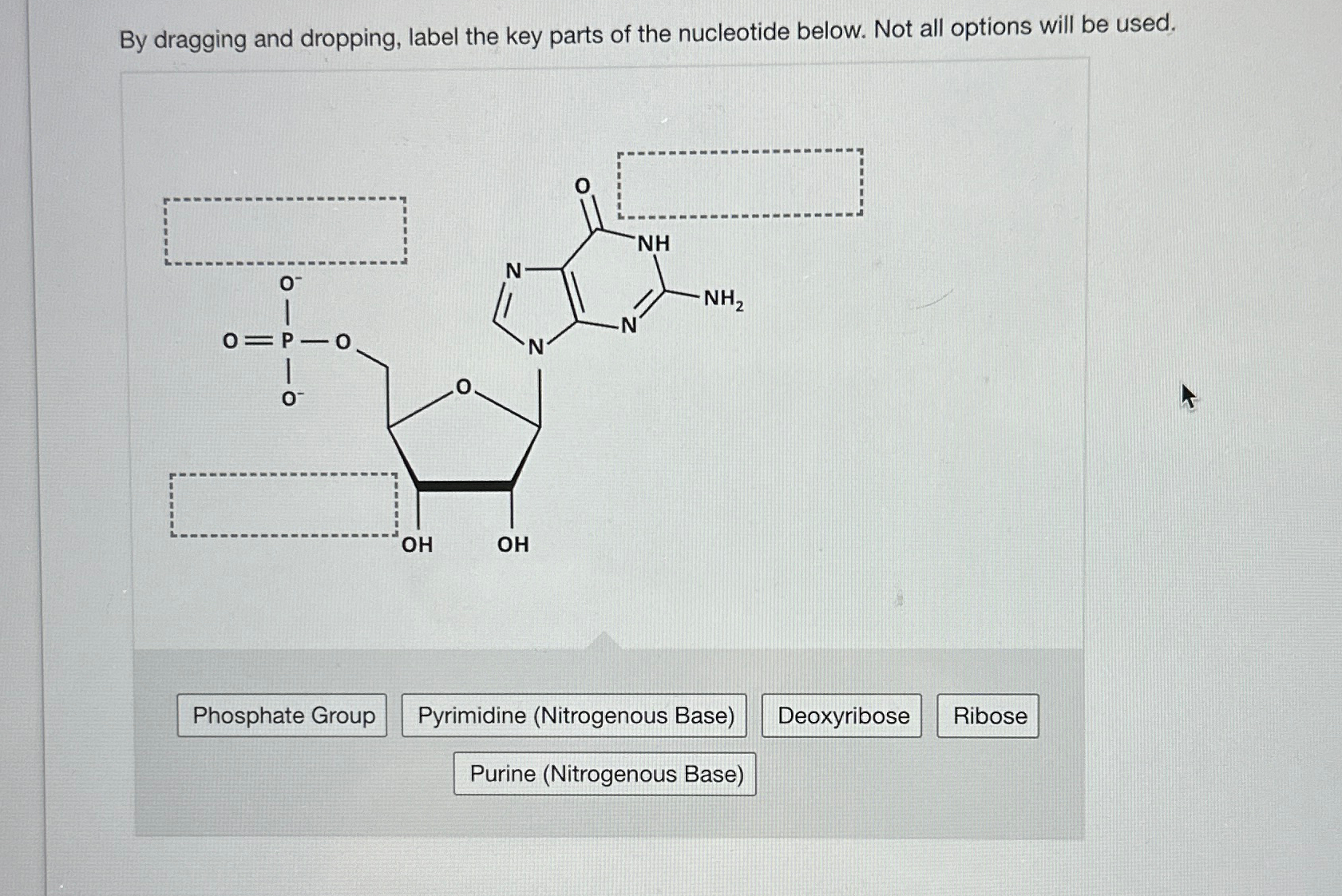 Solved By dragging and dropping, label the key parts of the | Chegg.com