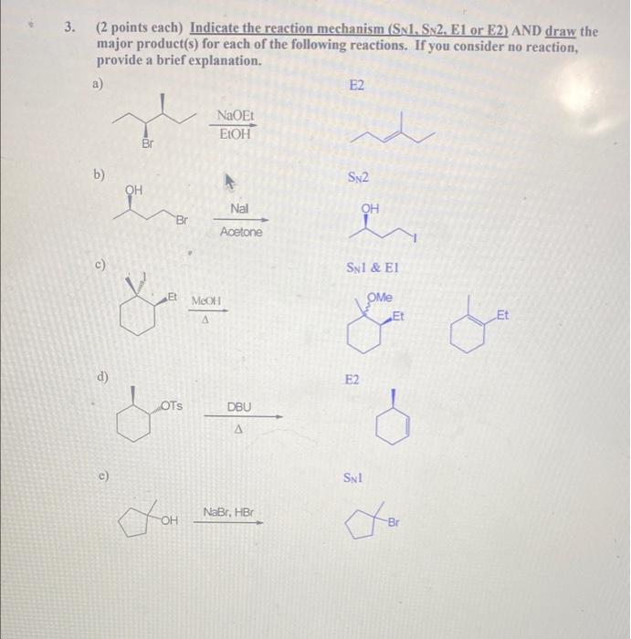Solved can you work through these and how the blue answers | Chegg.com