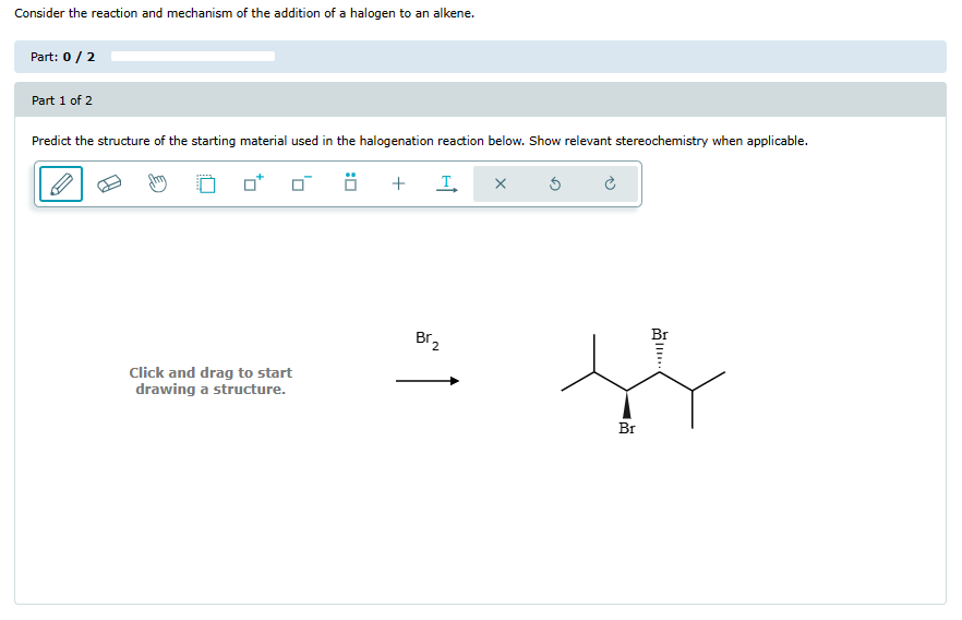 Solved Consider the reaction and mechanism of the addition | Chegg.com