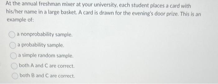 Solved True or False In general, multiple choice and | Chegg.com