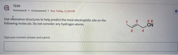 Solved Use resonance structures to help predict the most | Chegg.com