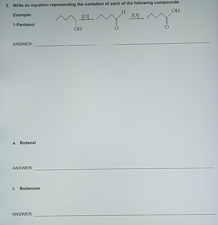 Solved 1. Write equations showing the synthesis of the | Chegg.com