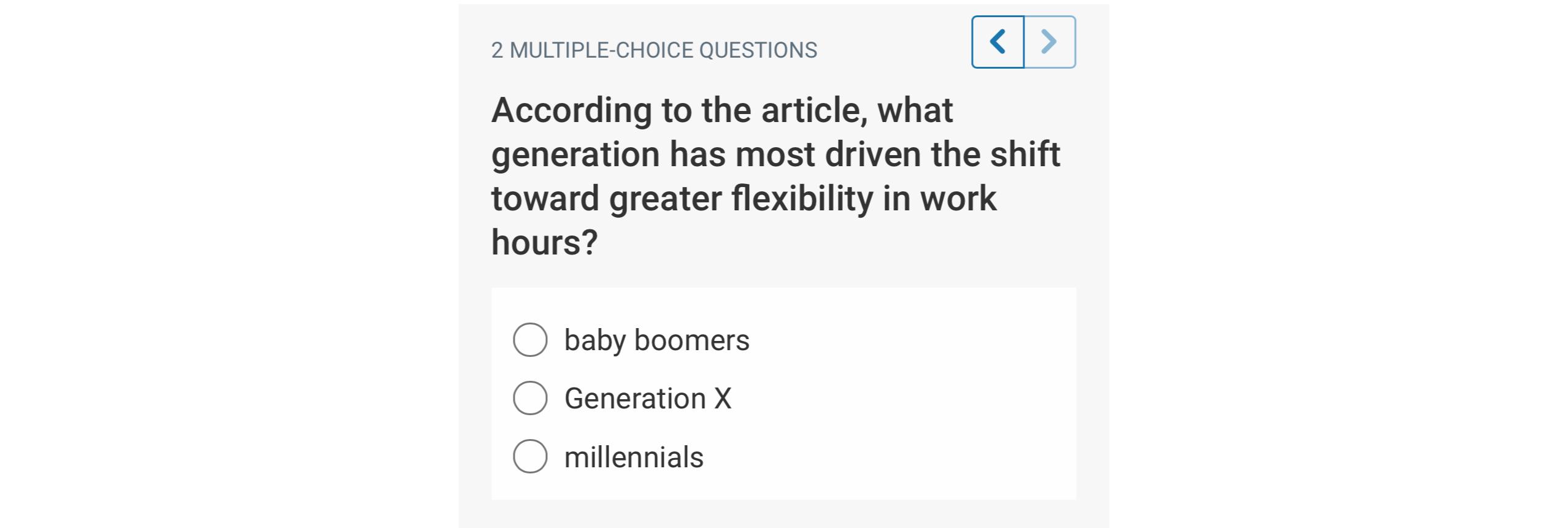Solved 2 ﻿MULTIPLE-CHOICE QUESTIONSAccording to the article, | Chegg.com