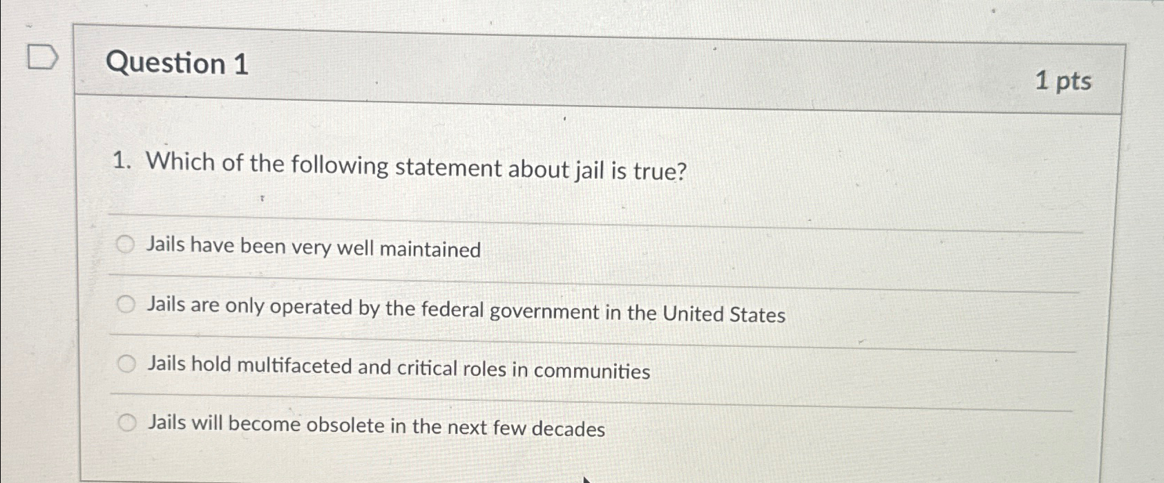 Solved Question 11 ﻿ptsWhich of the following statement | Chegg.com