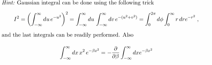 Solved Consider a gaussian distribution (1 dimension) as an | Chegg.com