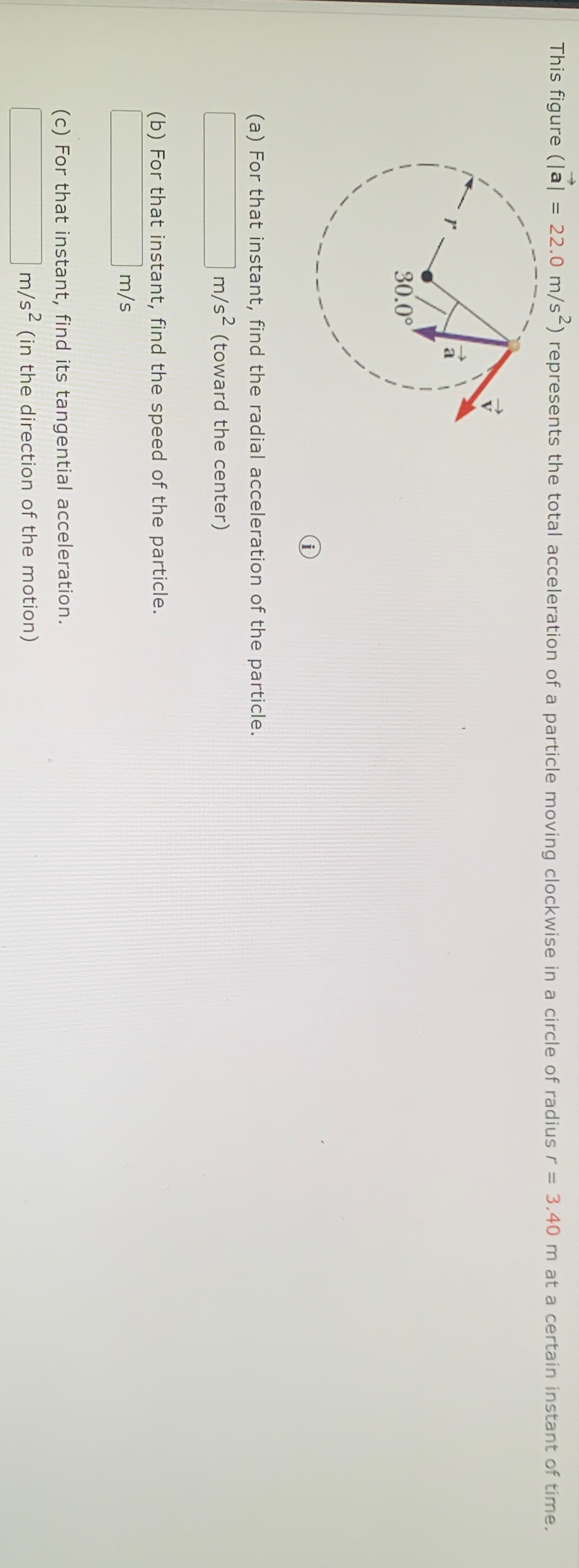 Solved This figure )=(22.0ms2 ﻿represents the total | Chegg.com