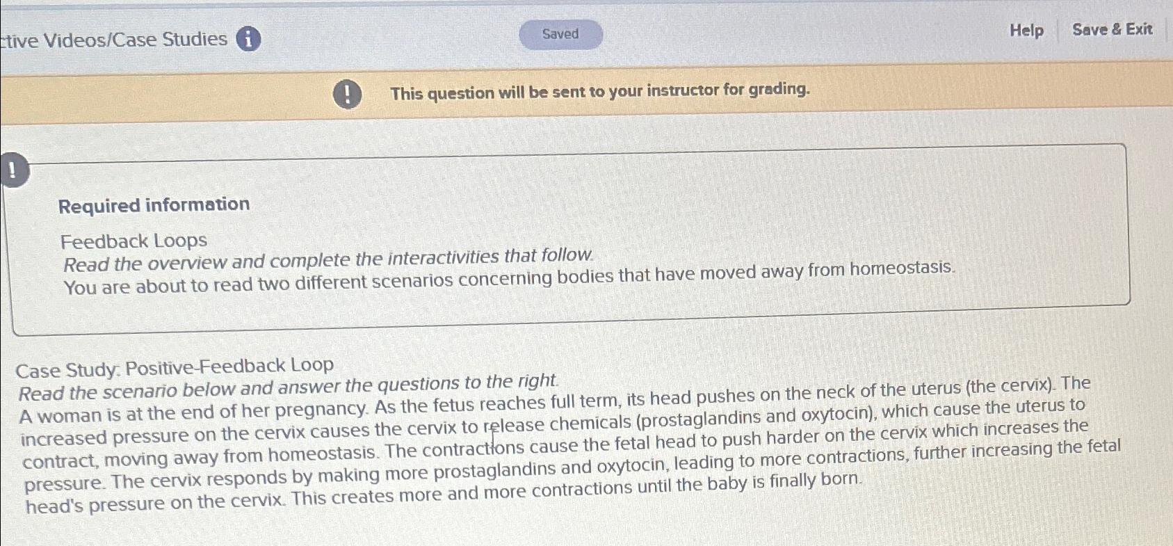 Solved tive Videos/Case Studies iHelpSave & ExitThis | Chegg.com