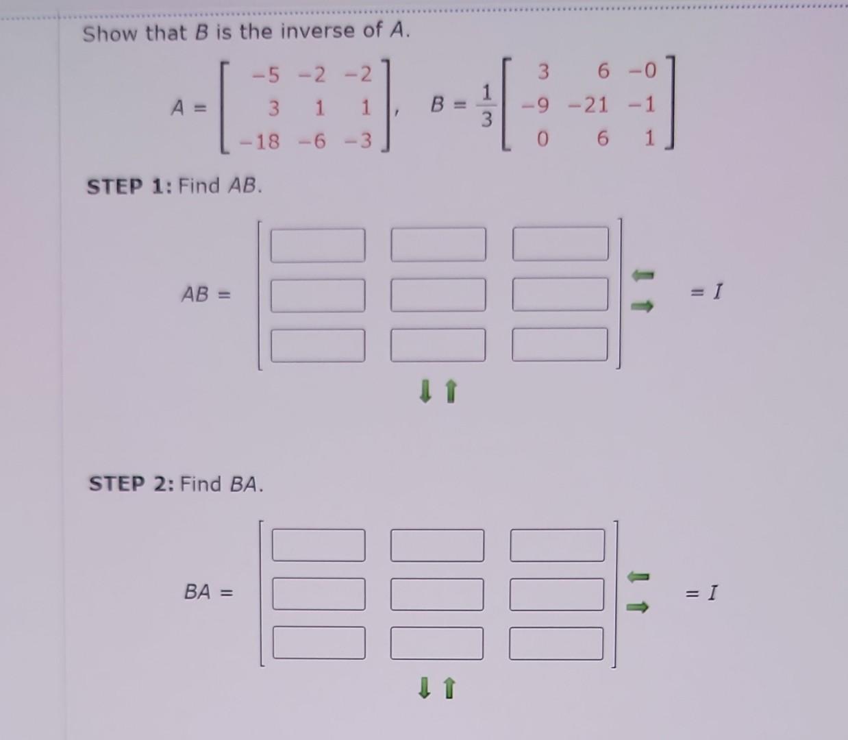 Solved Find the inverse of the matrix (if it exists). (If an | Chegg.com