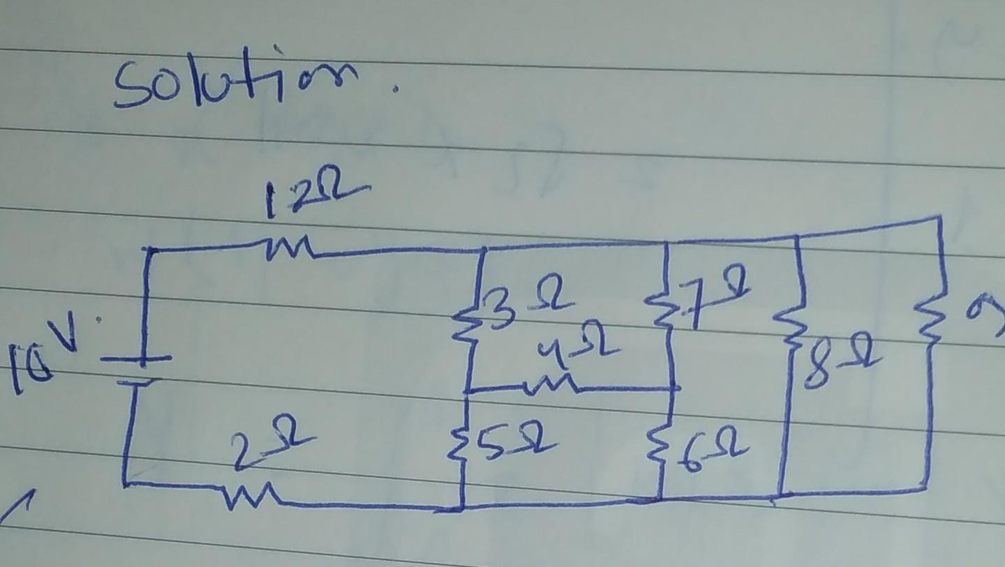 Solved Find the power absorbed by each of the resistors from | Chegg.com
