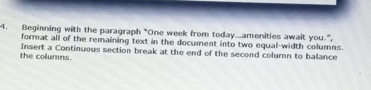 Solved Apply Moderate margins to the document. Turn | Chegg.com