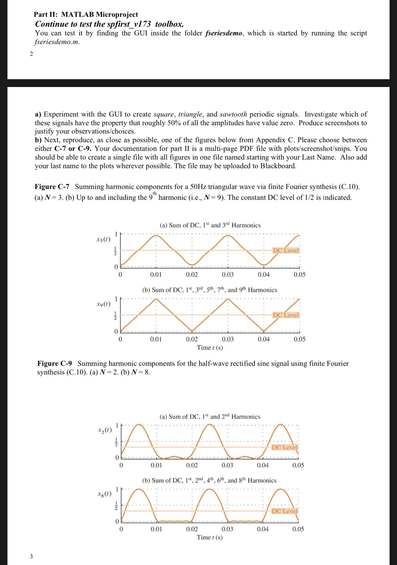 Solved Part II: MATLAB MicroprojectContinue to test the | Chegg.com