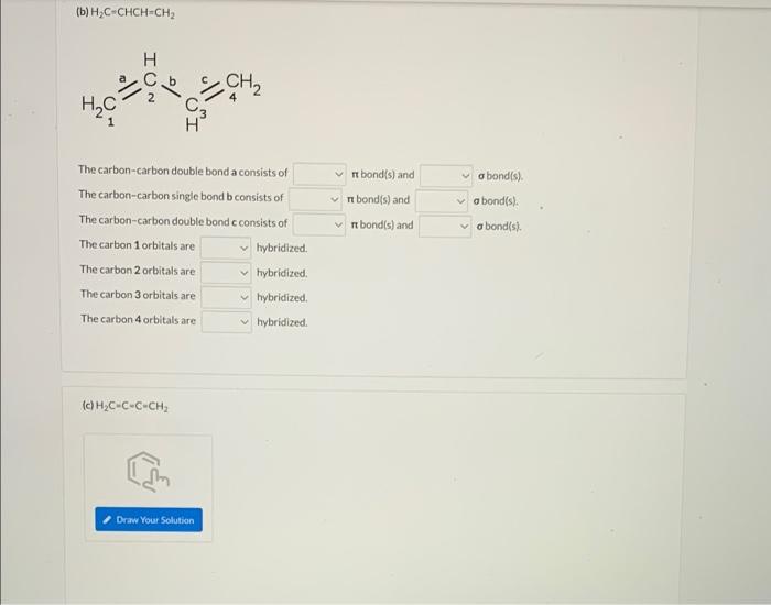 Solved Draw three-dimensional formulas for the following | Chegg.com