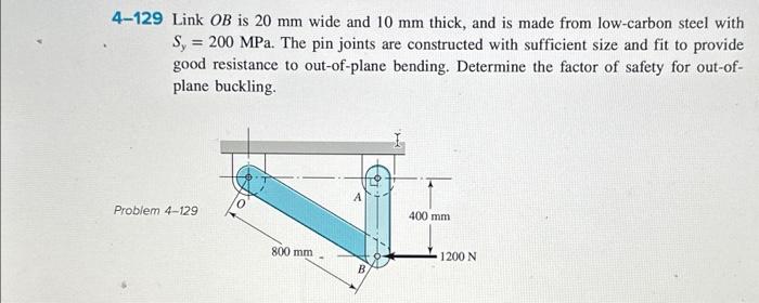 Solved Please answer 4-129 with these modifications: assume | Chegg.com