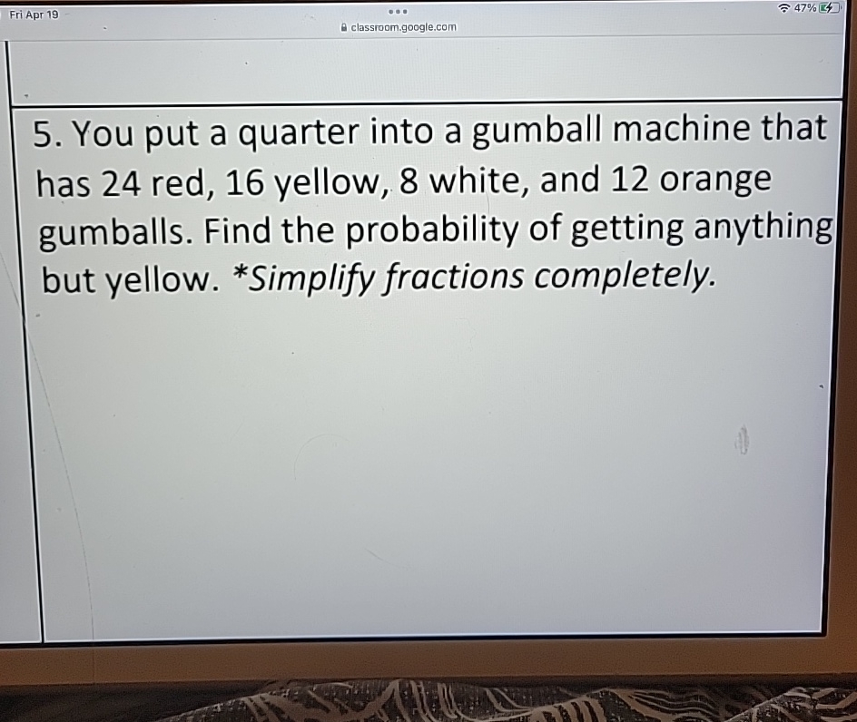 Solved You put a quarter into a gumball machine that has 24 | Chegg.com