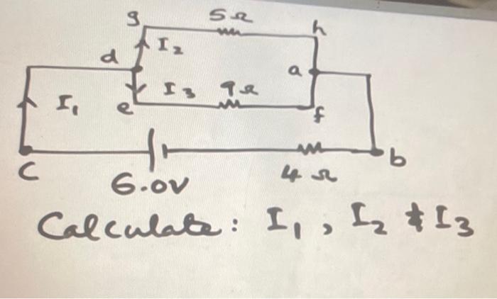 Solved Calculate: I1,I2+I3 | Chegg.com