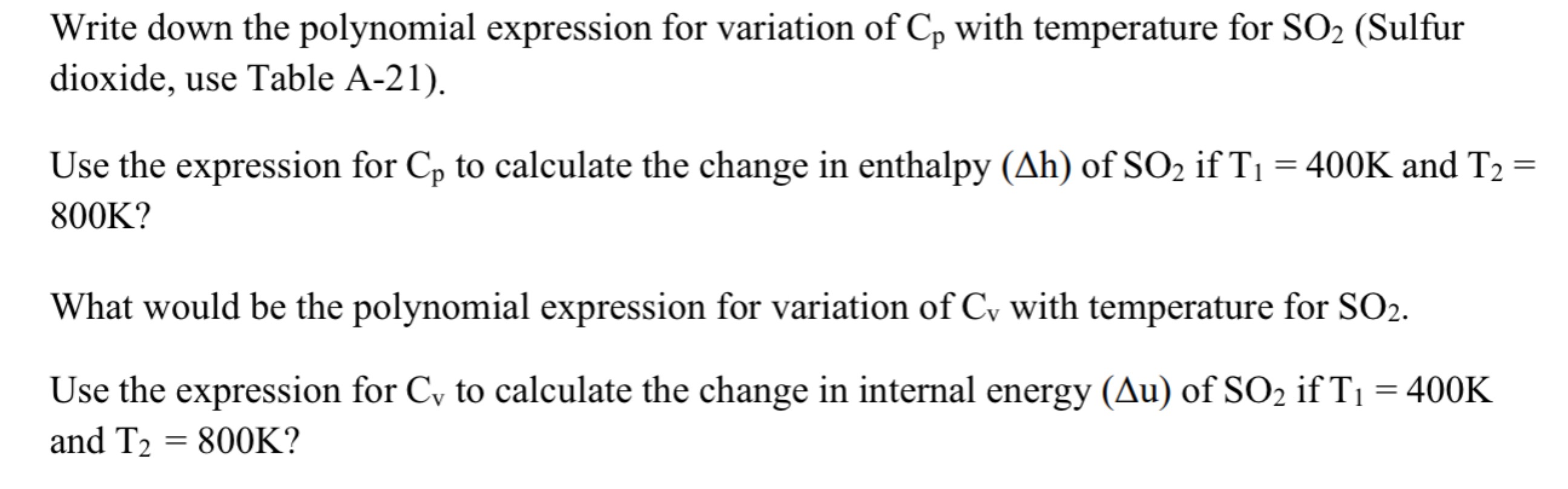 Write down the polynomial expression for variation of | Chegg.com
