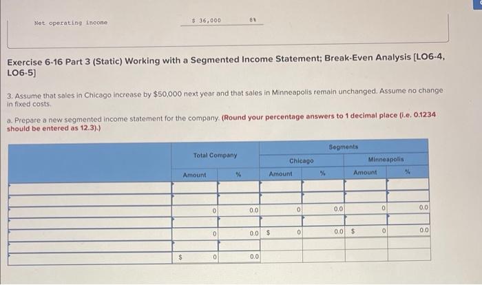Solved Required information SB Exercise 6-16 through | Chegg.com