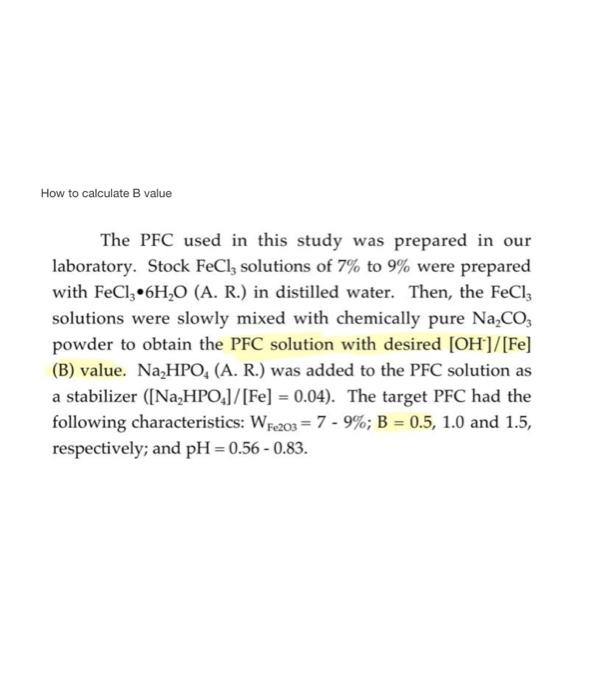 Solved from this paragraph, How to praparation of fecl3 and | Chegg.com